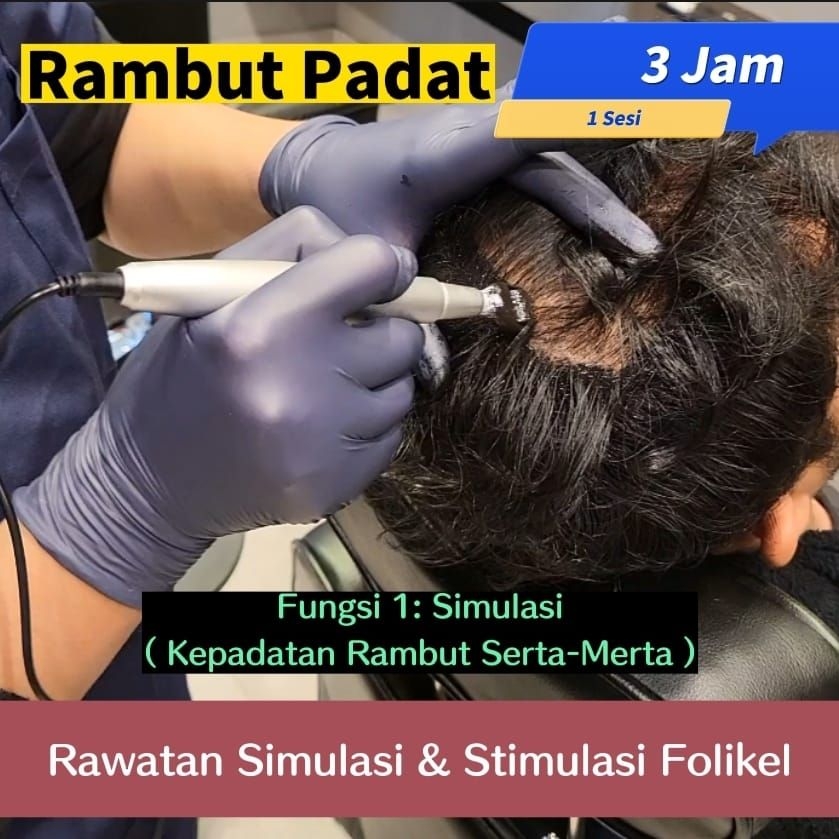 Rawatan Rambut Simulasi & Stimulasi - Pulihkan Masalah Kenipisan ...