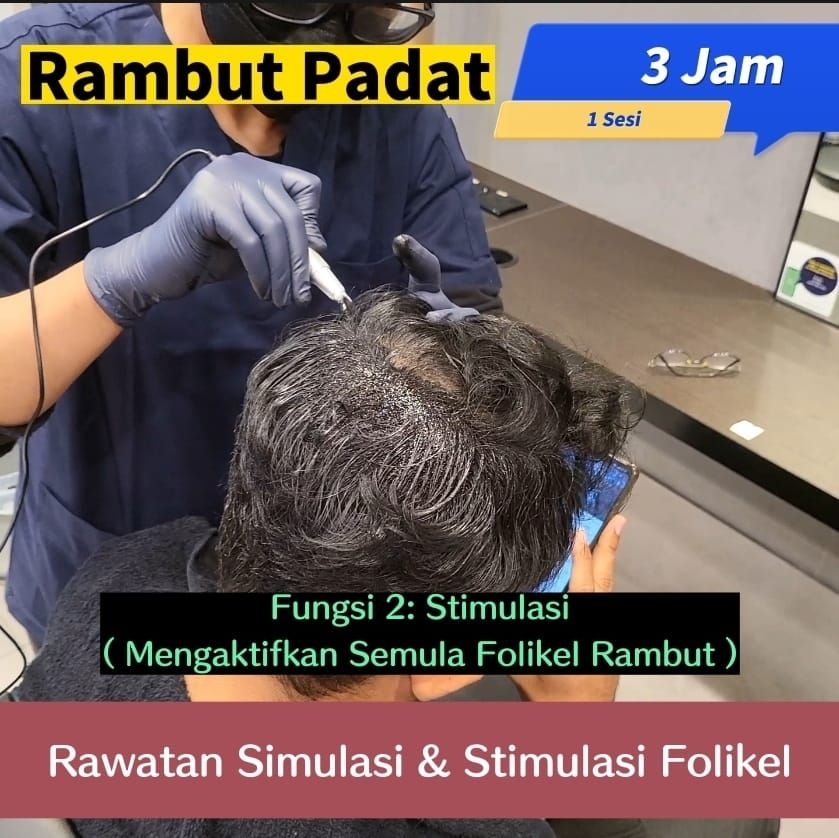 Rawatan Rambut Simulasi & Stimulasi - Pulihkan Masalah Kenipisan ...